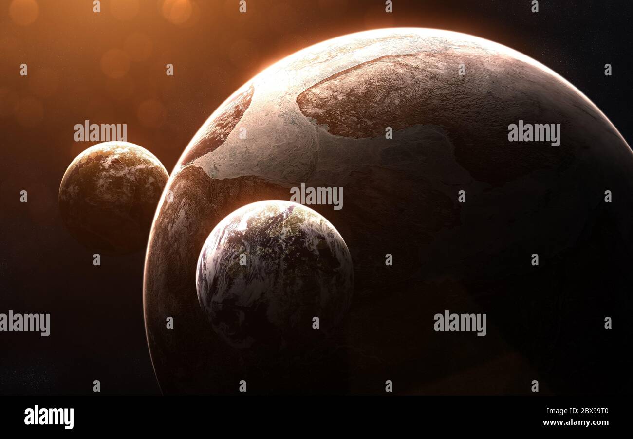 Monde kosmos -Fotos und -Bildmaterial in hoher Auflösung – Alamy