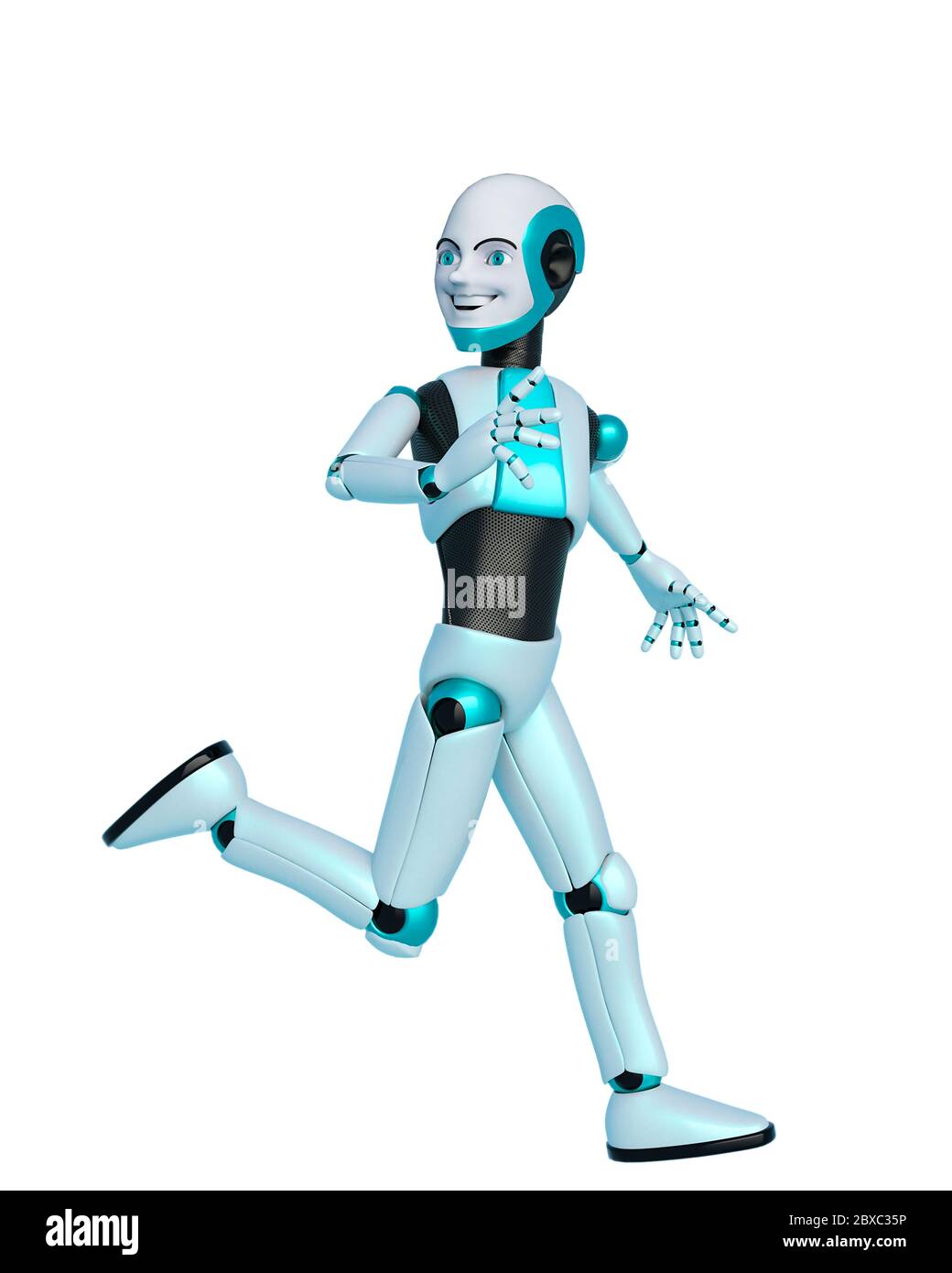 Education cartoon boy walking back Ausgeschnittene Stockfotos und ...