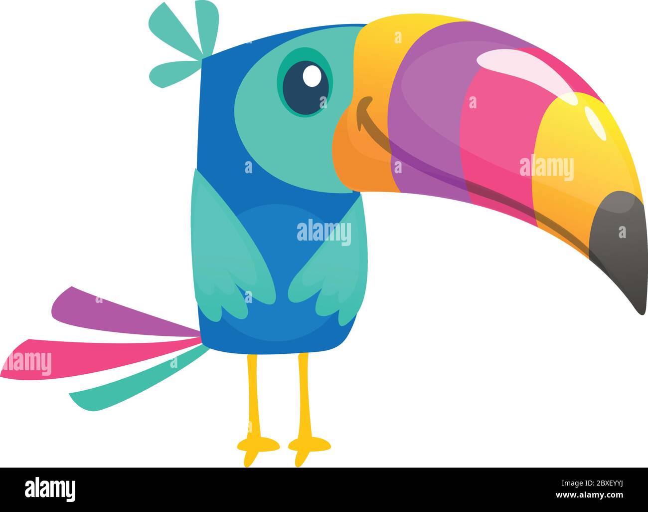 Tukan cartoon Stock-Vektorgrafiken kaufen - Alamy