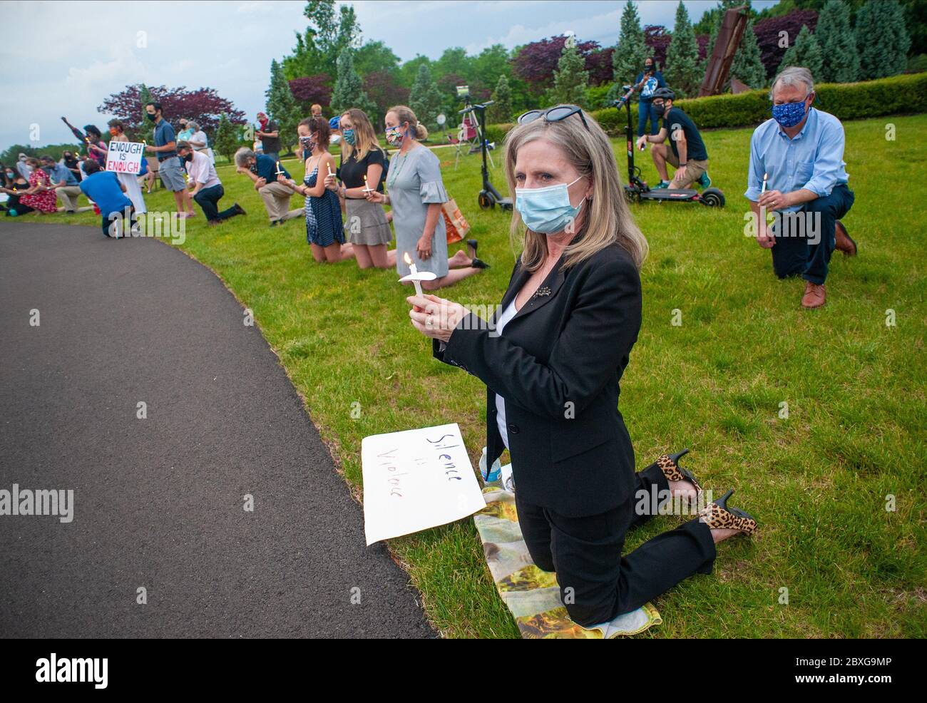 Protest rassismus rassismus schlagen -Fotos und -Bildmaterial in hoher ...