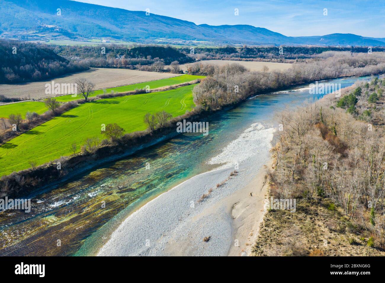 Flussbett und Sedimente Stockfotografie - Alamy