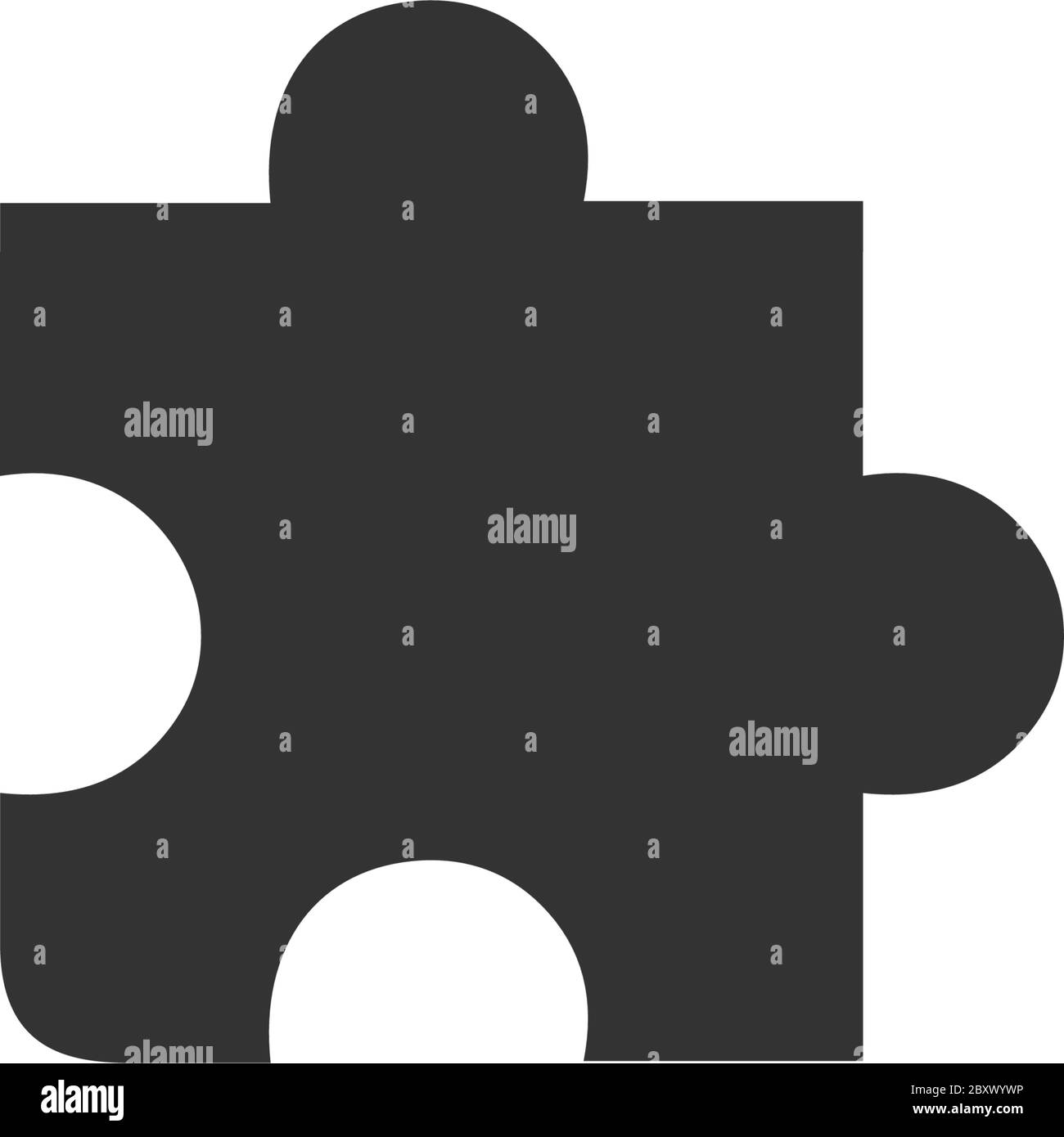 Puzzle icon vector white app -Fotos und -Bildmaterial in hoher ...