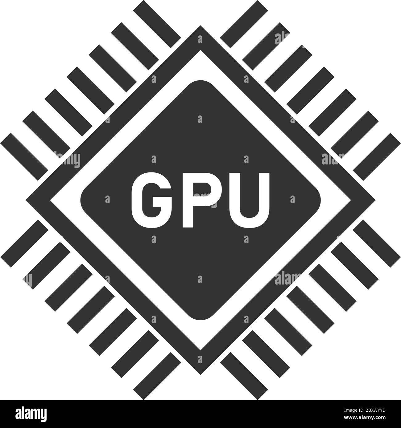 Gpu symbol Stock-Vektorgrafiken kaufen - Alamy