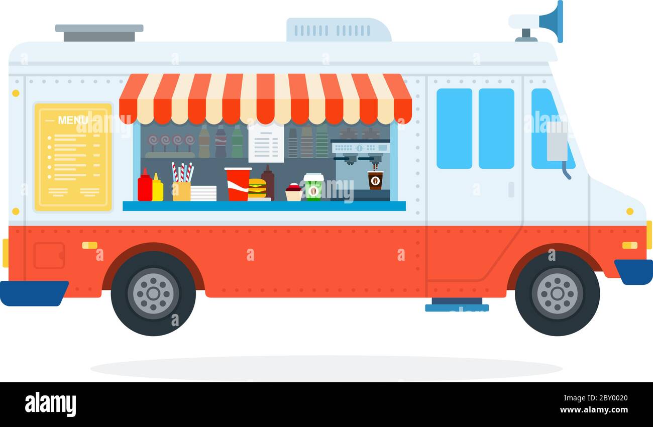 Ice cream van menu -Fotos und -Bildmaterial in hoher Auflösung – Alamy