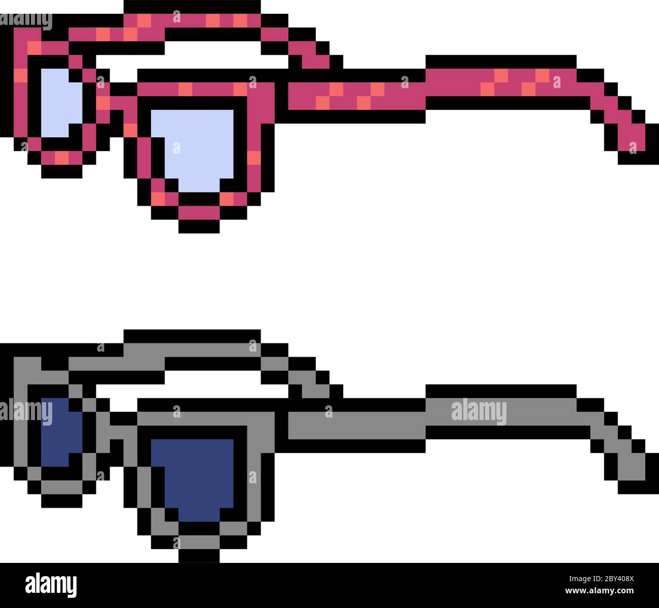 Pixel art sonnenbrille -Fotos und -Bildmaterial in hoher Auflösung – Alamy