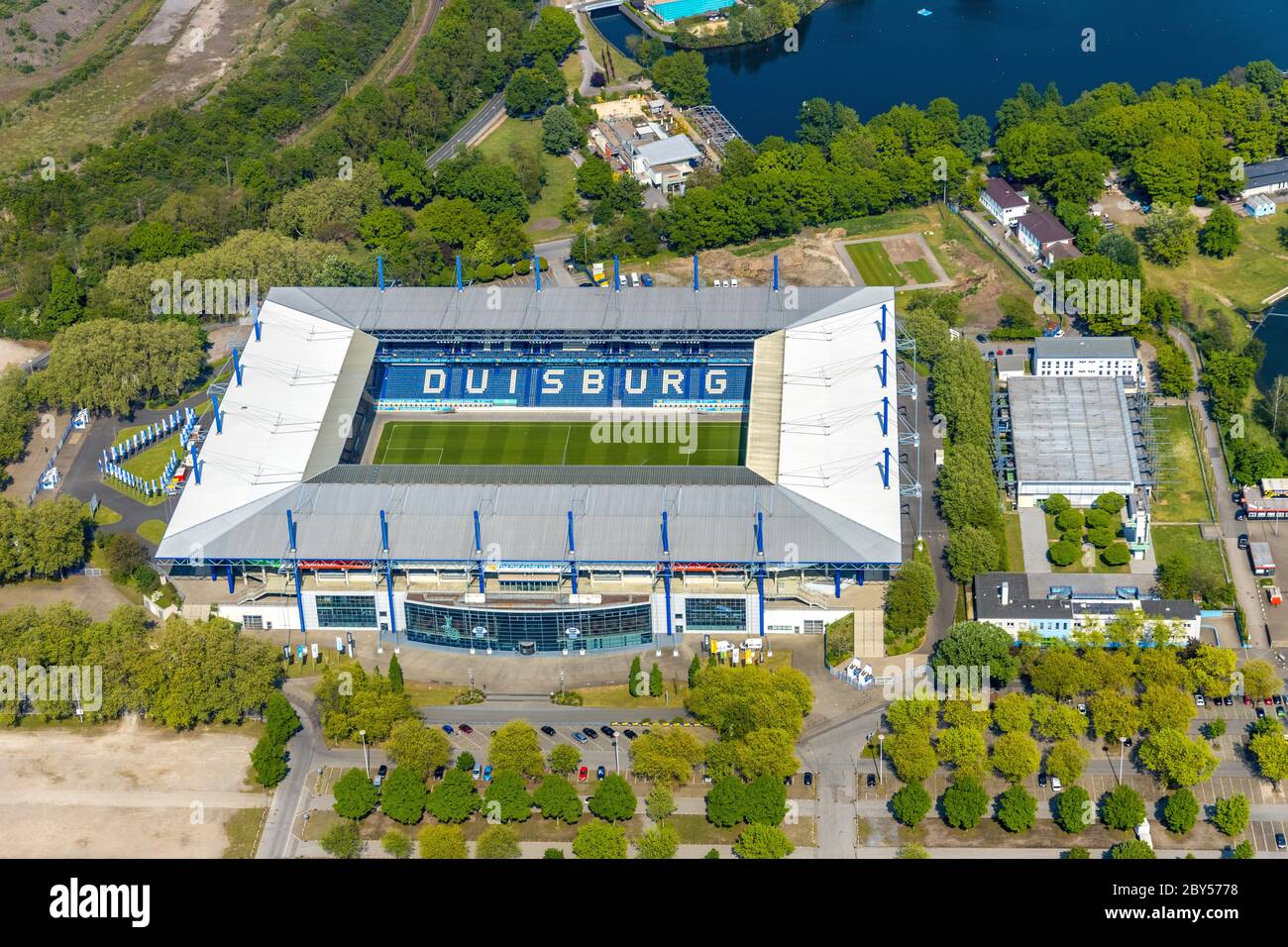 Msv arena stadion -Fotos und -Bildmaterial in hoher Auflösung – Alamy