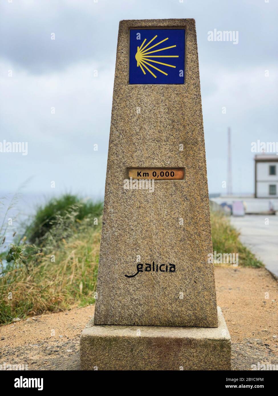 Camino Shell Symbol Zeichen Stockfotos und -bilder Kaufen - Alamy