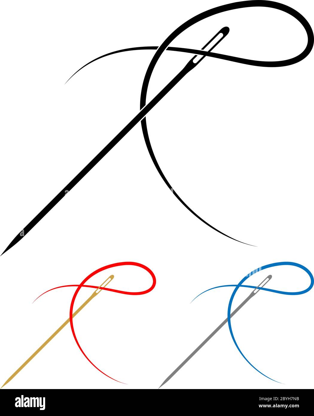 Nadel piktogramm Stock-Vektorgrafiken kaufen - Alamy