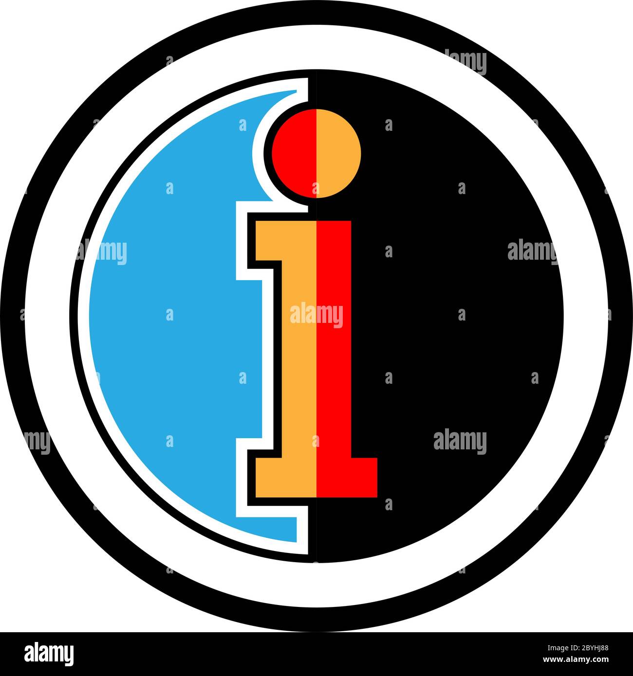 Info-Symbol, Informationszeichen / Symbol Vektor-Illustration Stock ...
