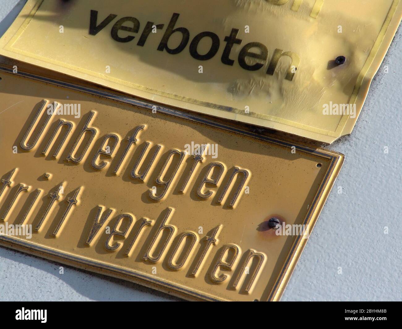 Prohibition signs -Fotos und -Bildmaterial in hoher Auflösung – Alamy