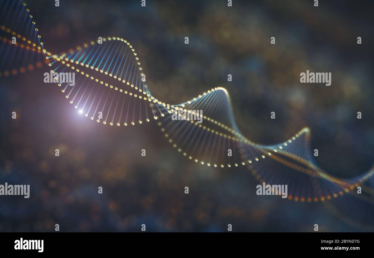Bild von den genetischen Code der DNA. Konzept Bild für den Einsatz als ...