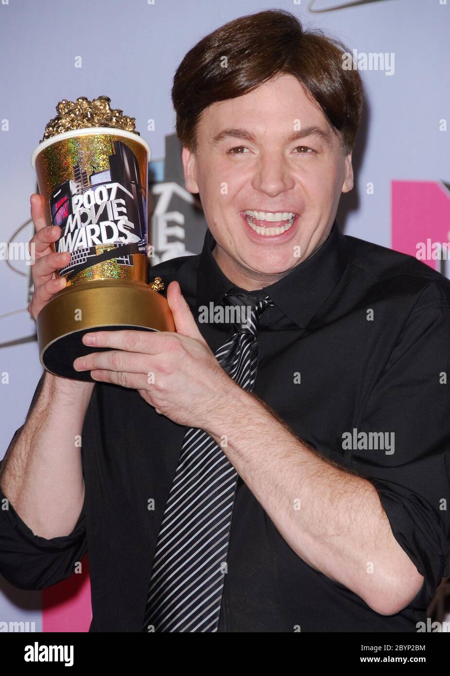 Mike Myers bei den MTV Movie Awards 2007 - Press Room, die im Gibson ...