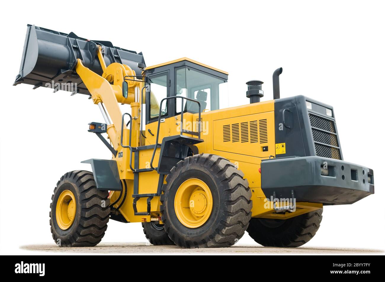 Wheel loader Ausgeschnittene Stockfotos und -bilder - Alamy