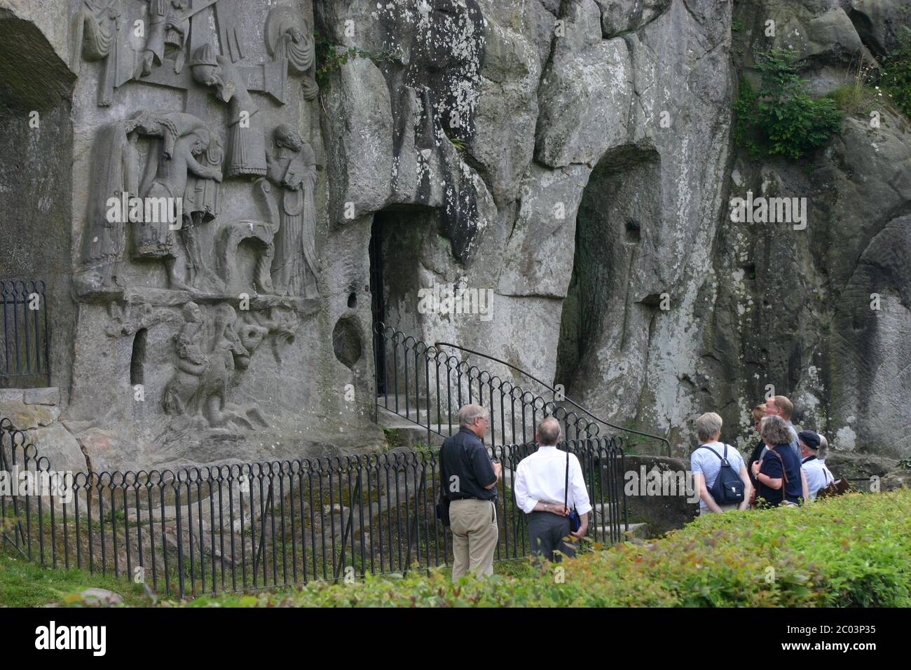 Relief Externsteine Stockfotos und -bilder Kaufen - Alamy