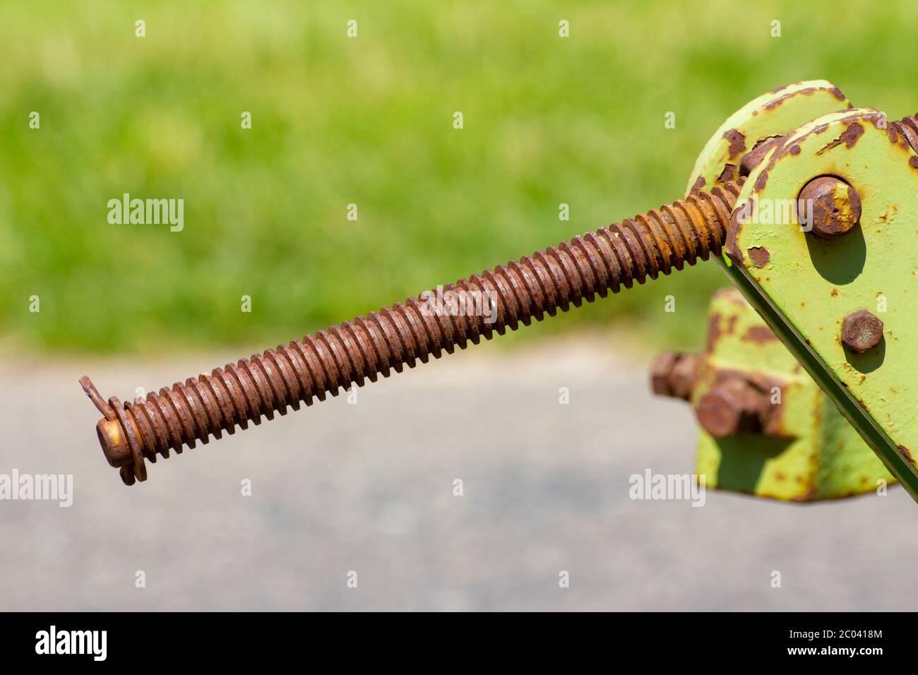 Rostige stange -Fotos und -Bildmaterial in hoher Auflösung – Alamy