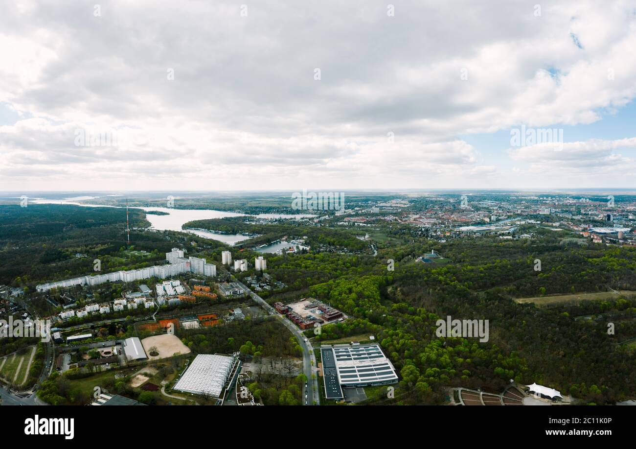 Berlin charlottenburg aerial view -Fotos und -Bildmaterial in hoher ...