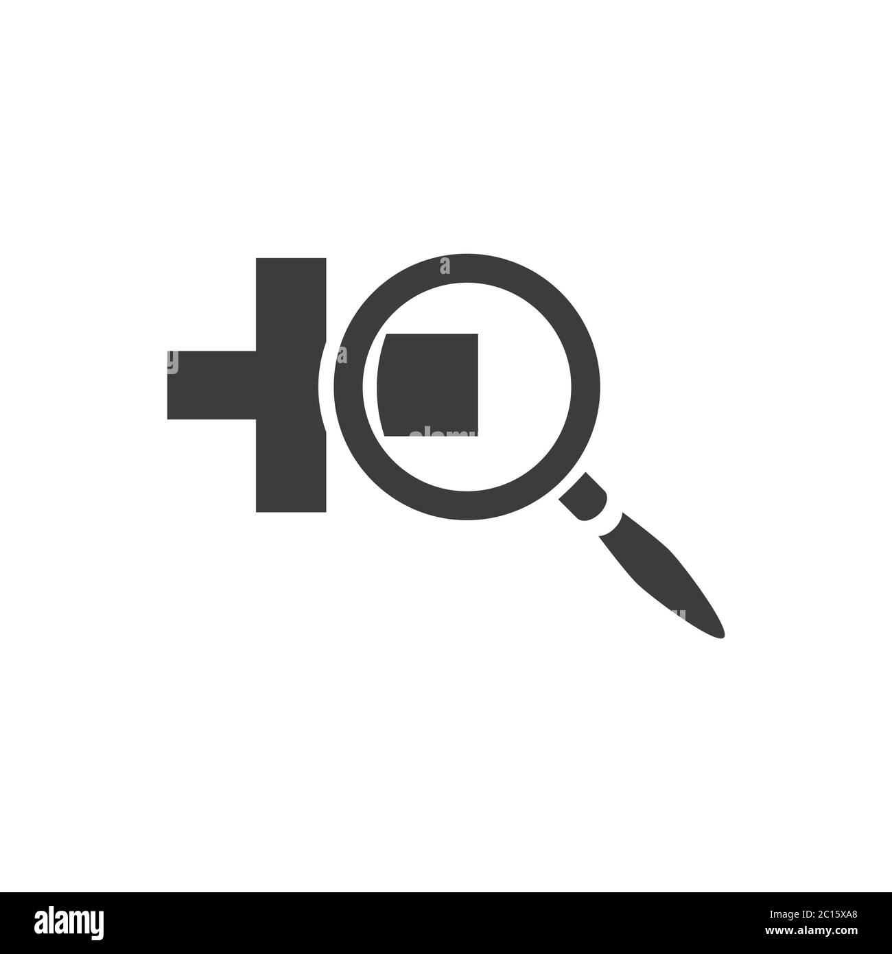 Lupe symbol -Fotos und -Bildmaterial in hoher Auflösung – Alamy