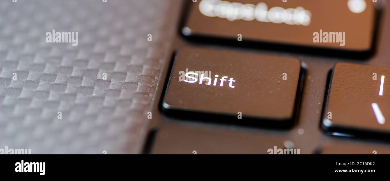 Keyboard shift -Fotos und -Bildmaterial in hoher Auflösung – Alamy