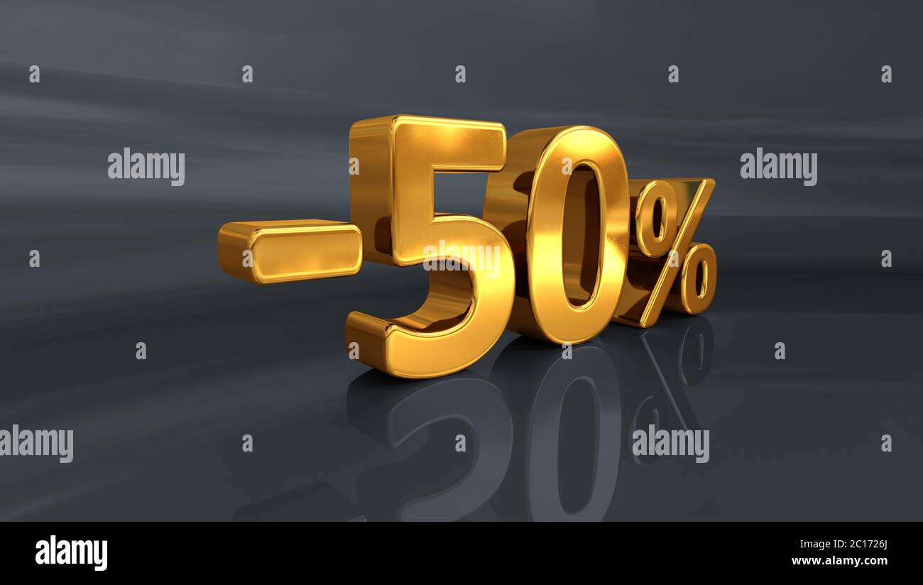 Minus 50 prozent -Fotos und -Bildmaterial in hoher Auflösung – Alamy