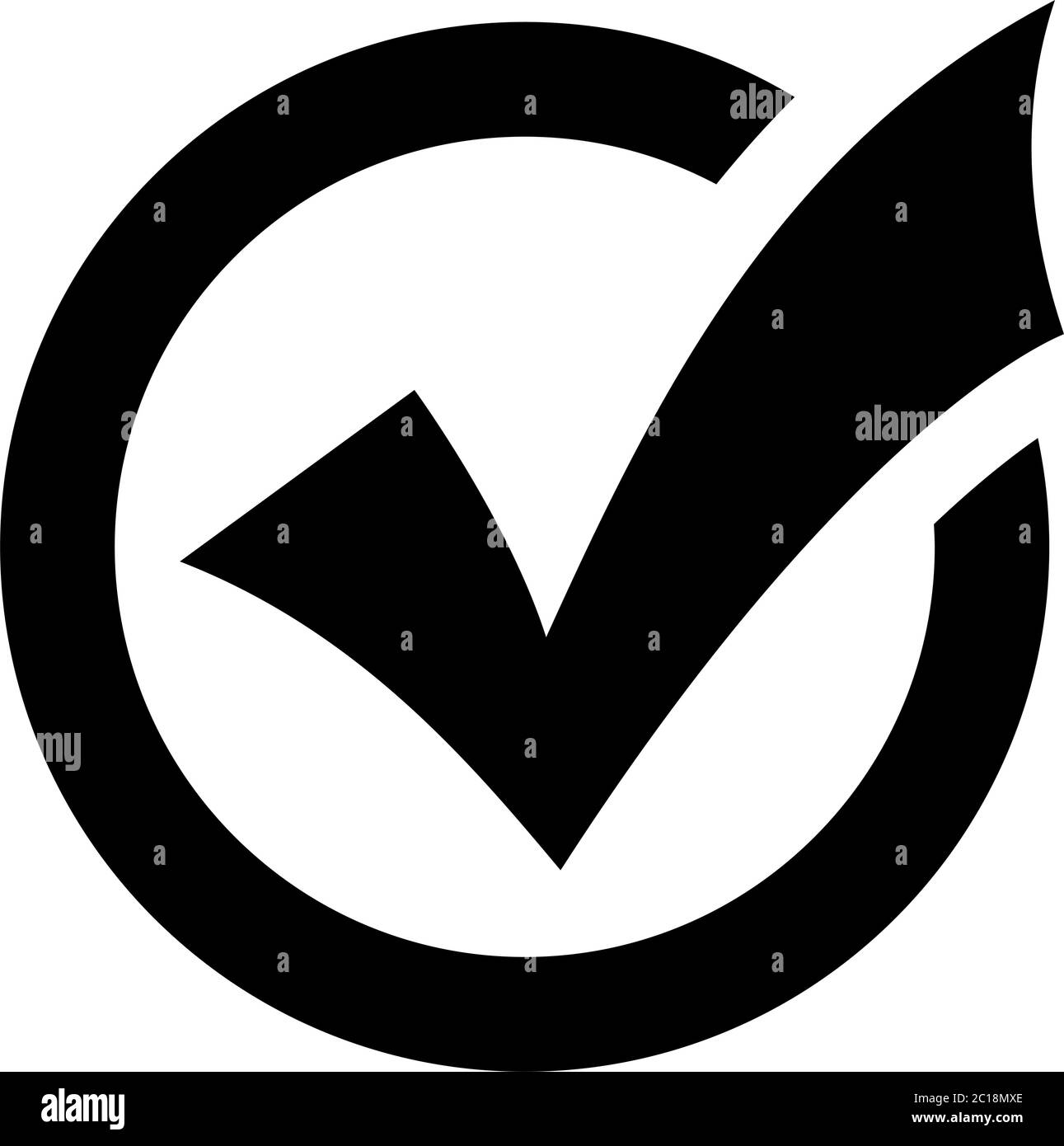 Rechte Symbol im flachen Stil Vektor für Apps, UI, Websites. Schwarzes ...