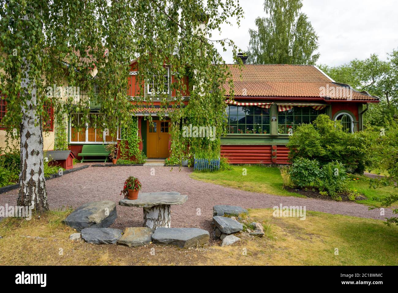 Das weltberühmte Haus von Carl Larsson, Carl Larsson-gården, Lilla ...