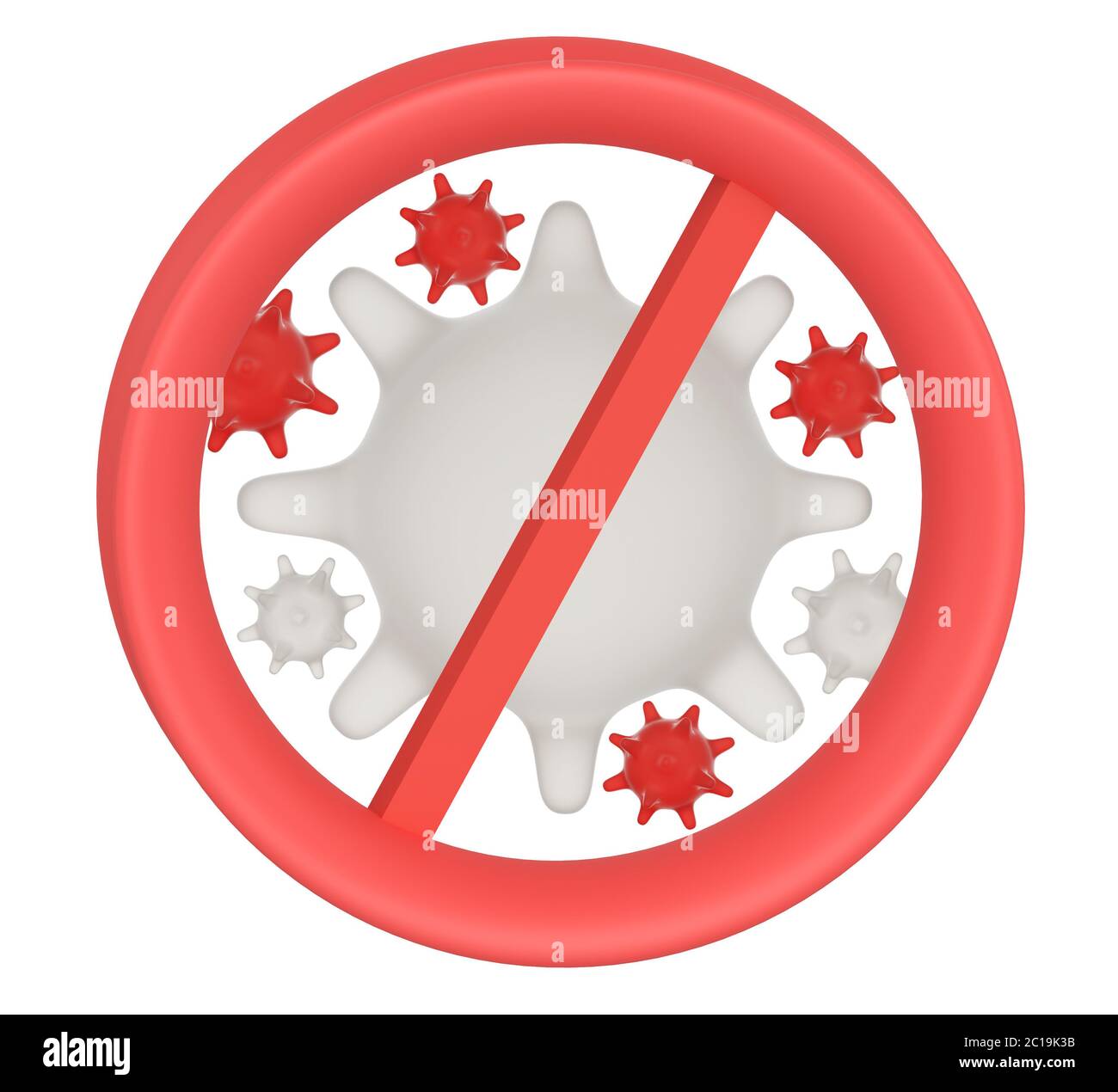 Novel Coronavirus 2019-nCoV, Abstract Virus Stammmodell Novel ...