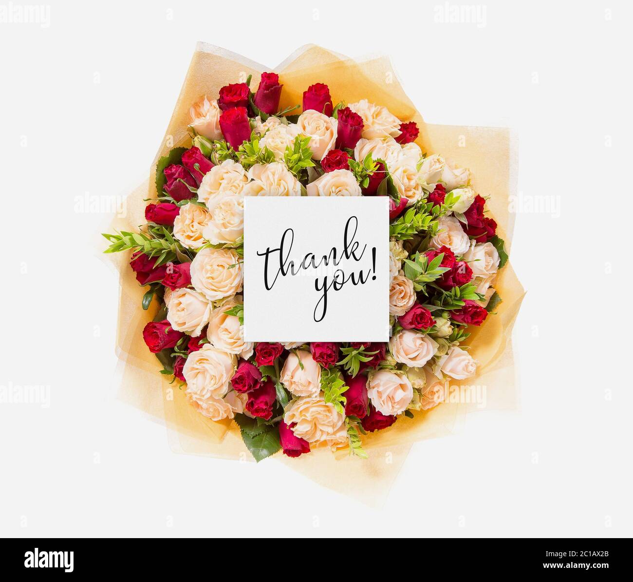 Danke mit blumen -Fotos und -Bildmaterial in hoher Auflösung – Alamy