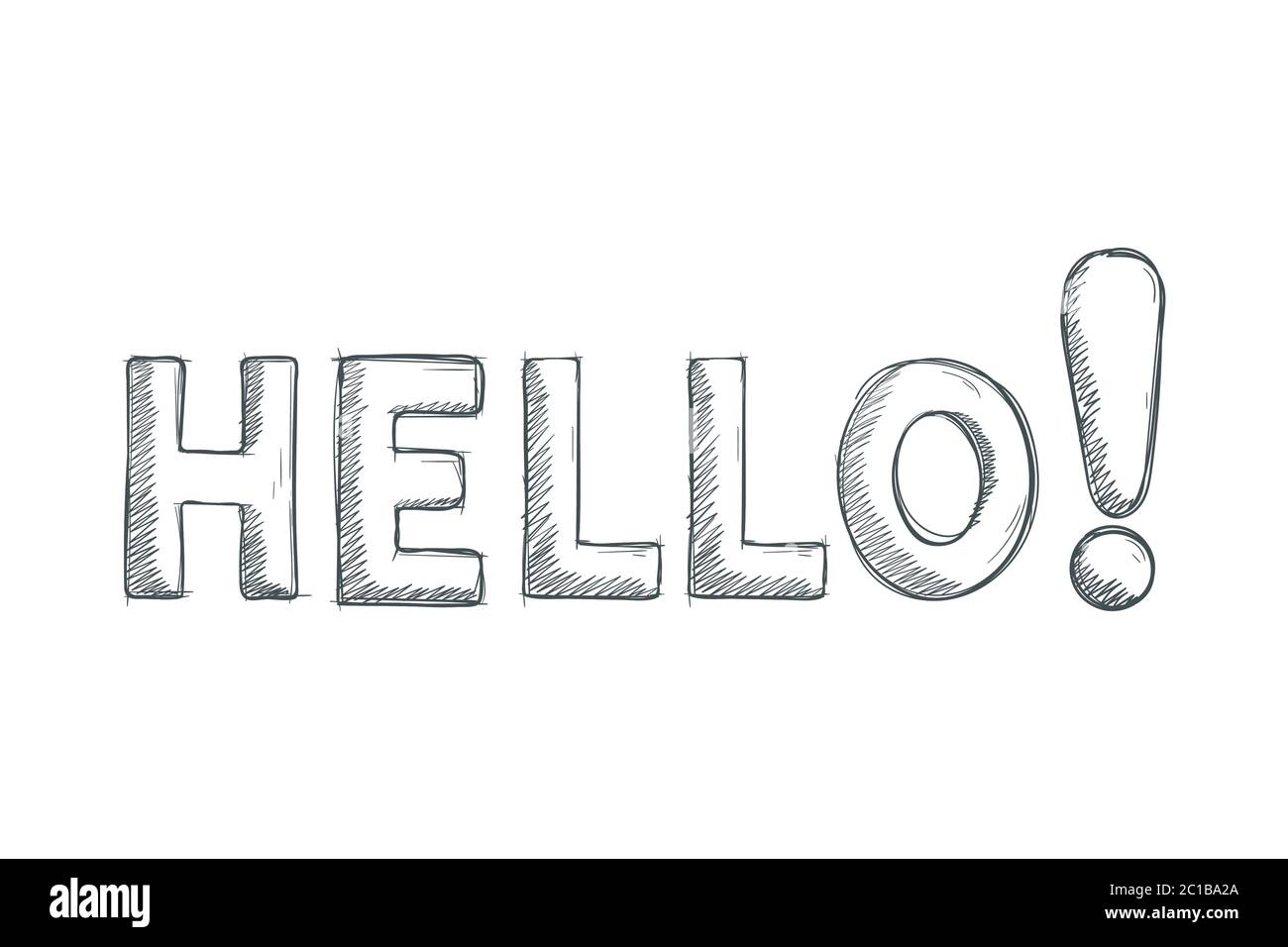 Bleistiftzeichnung skizze Stock-Vektorgrafiken kaufen - Alamy