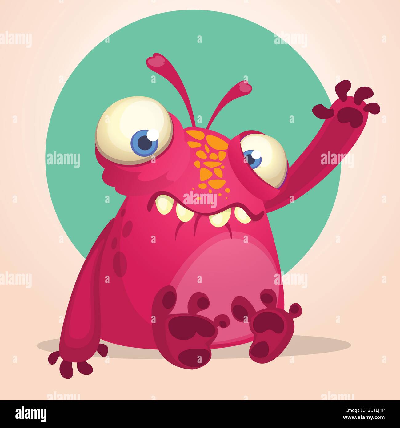 Winkendes halloween monster -Fotos und -Bildmaterial in hoher Auflösung ...