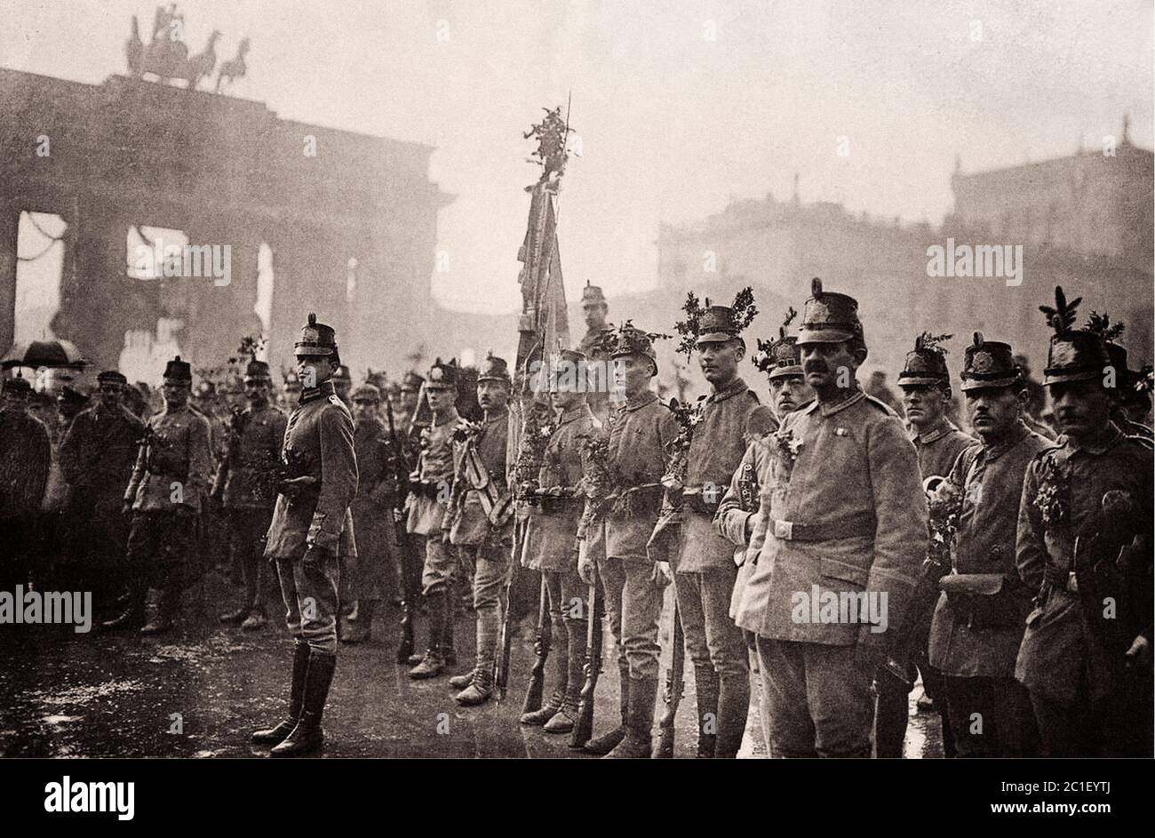 Freikorps Freikorps Soldaten Stockfotos und -bilder Kaufen - Alamy