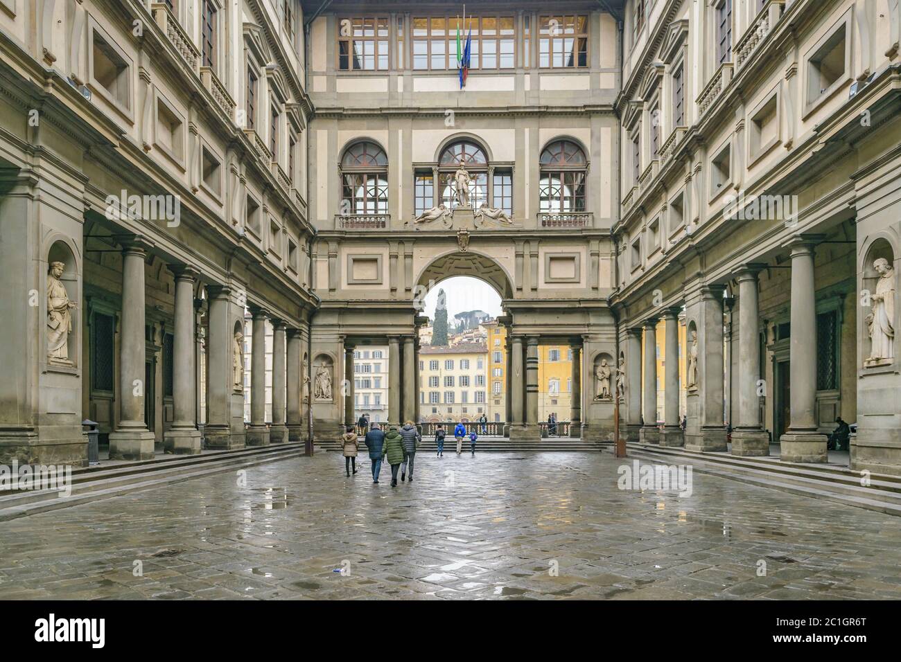 Galleria degli uffizi firenze toscana italia -Fotos und -Bildmaterial in hoher Auflösung – Alamy
