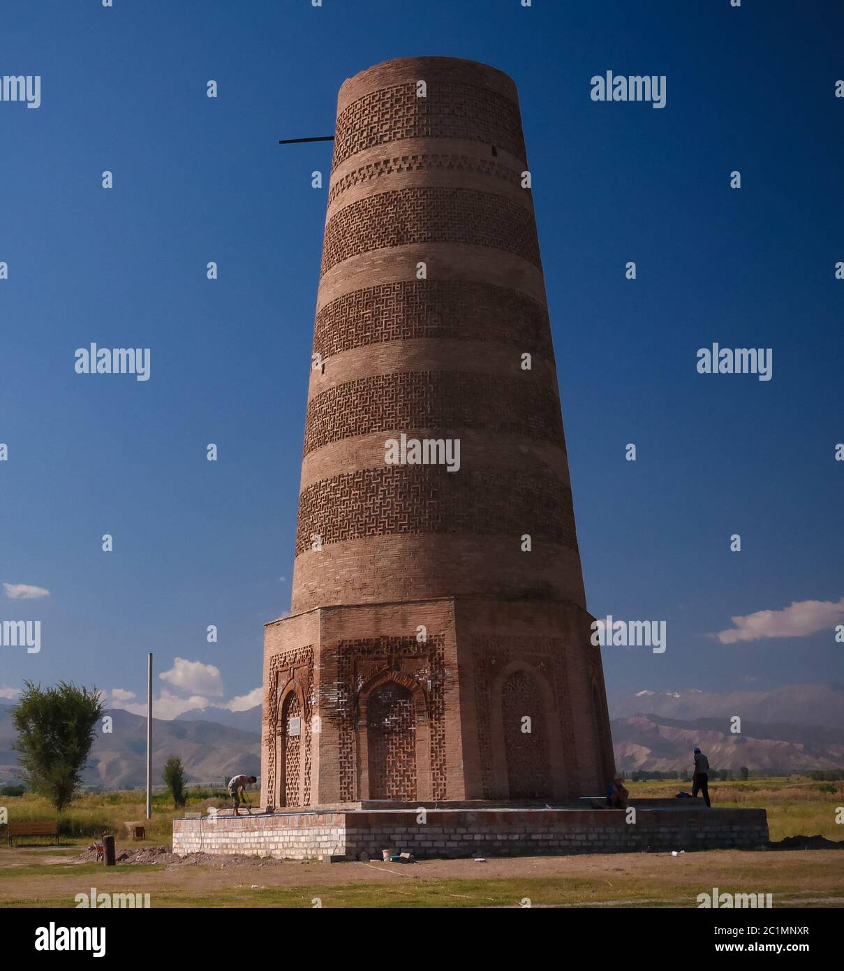 Burana Tower Kyrgyzstan Stockfotos und -bilder Kaufen - Alamy