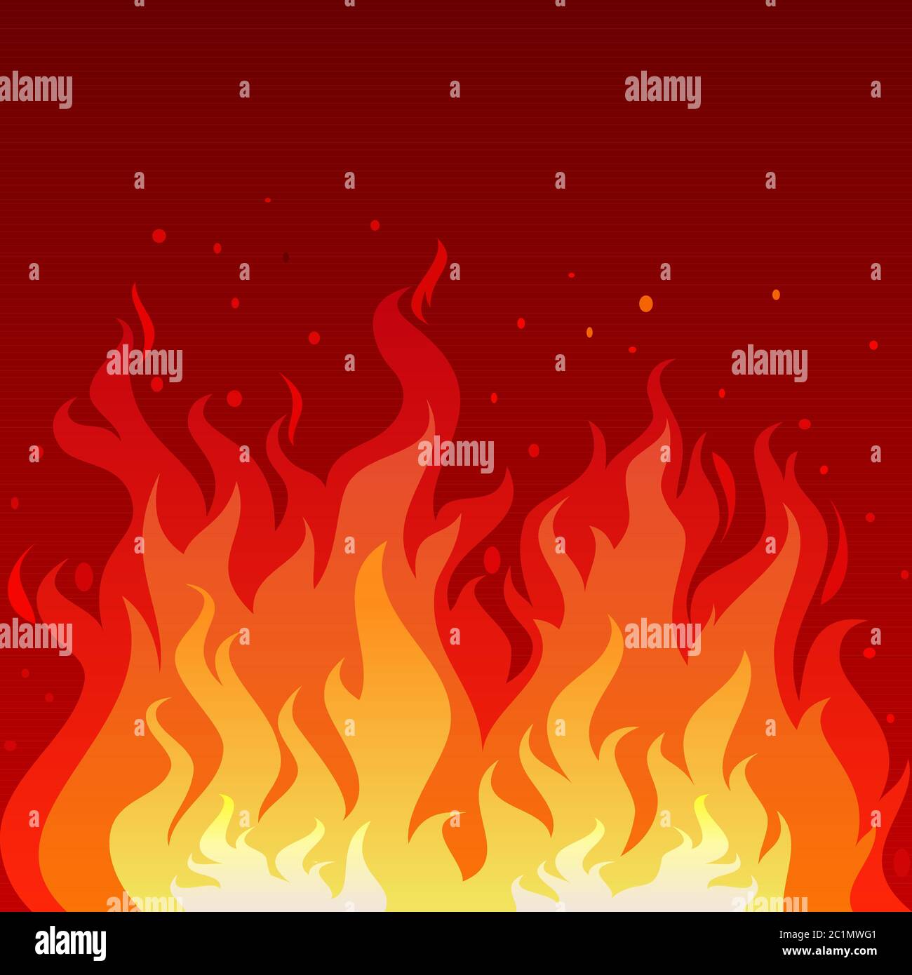 Burn flame fire vector illustration -Fotos und -Bildmaterial in hoher ...