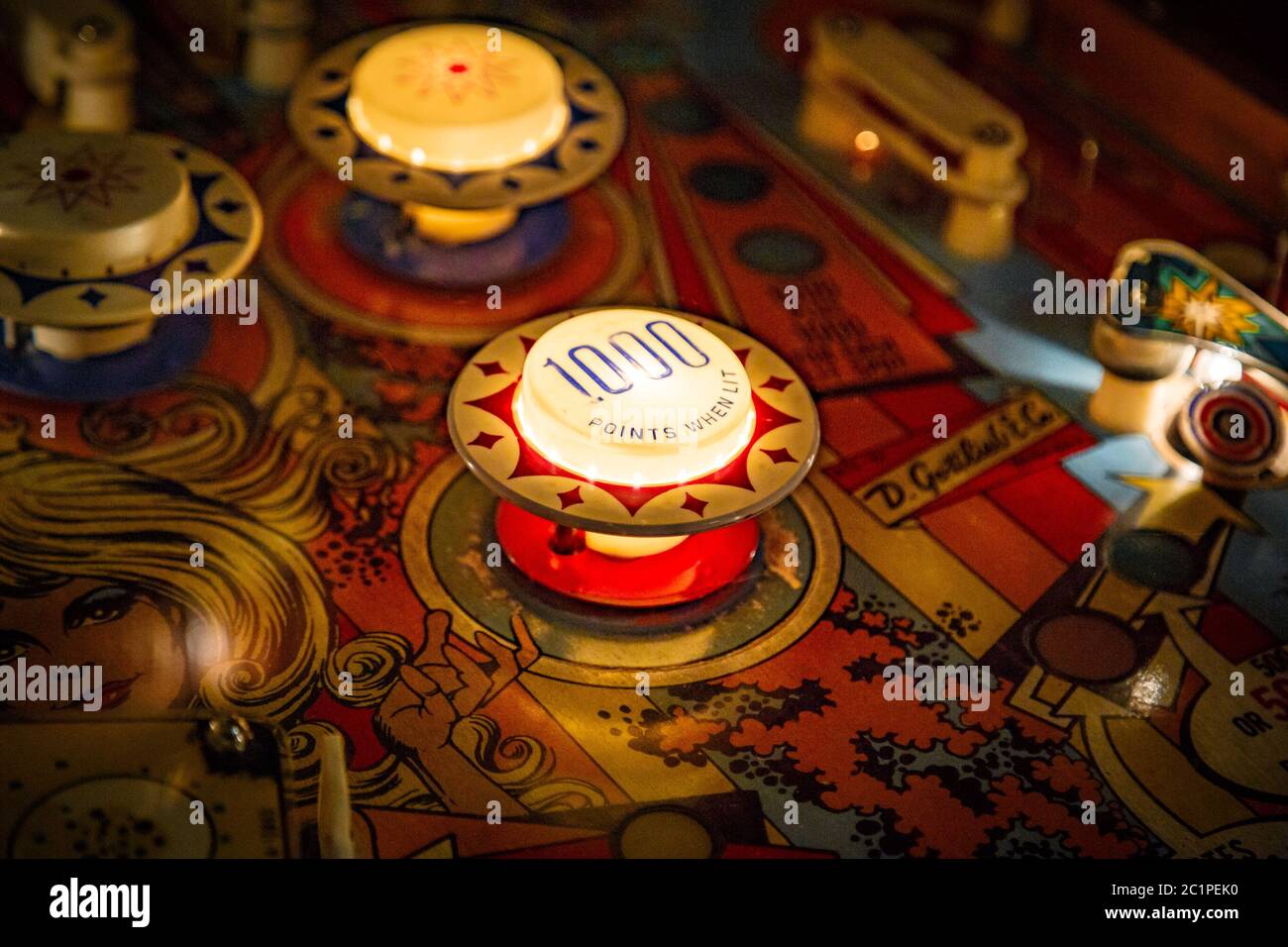 Vintage flipperautomat Stockfotos und -bilder Kaufen - Alamy