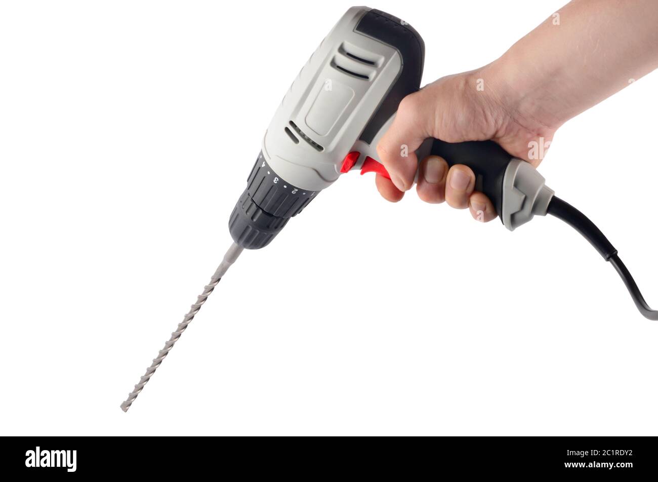 Mann bohren -Fotos und -Bildmaterial in hoher Auflösung – Alamy