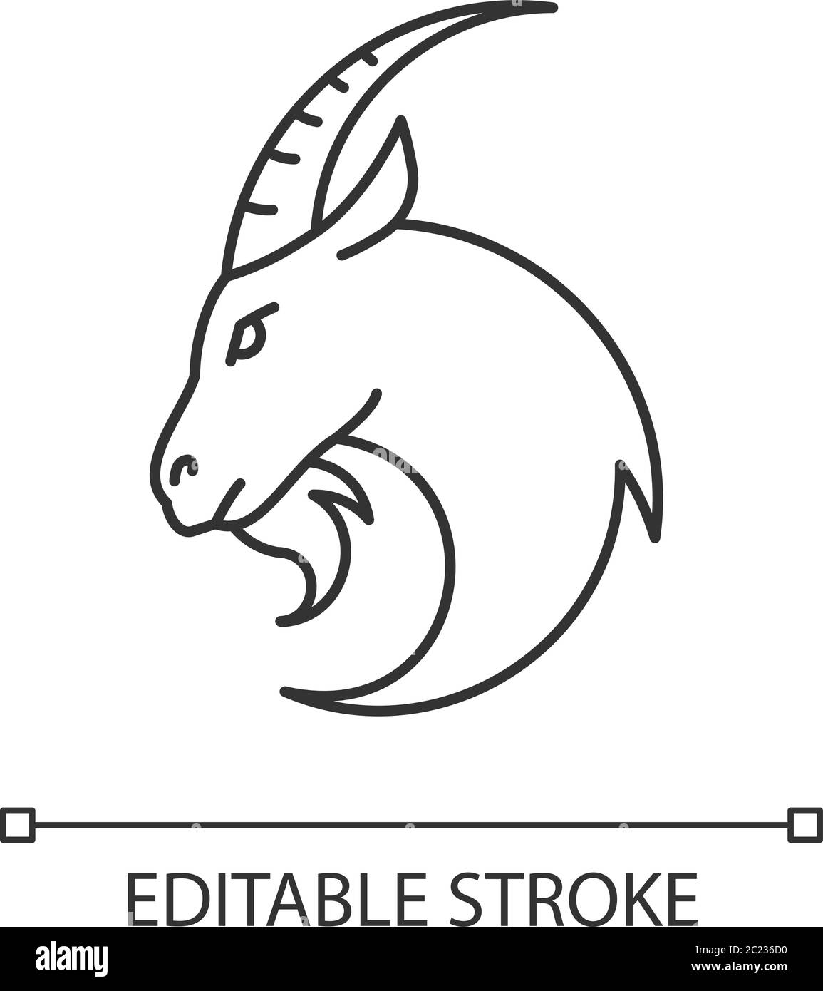 Steinbock sternenbild logo Stock-Vektorgrafiken kaufen - Seite 2 - Alamy