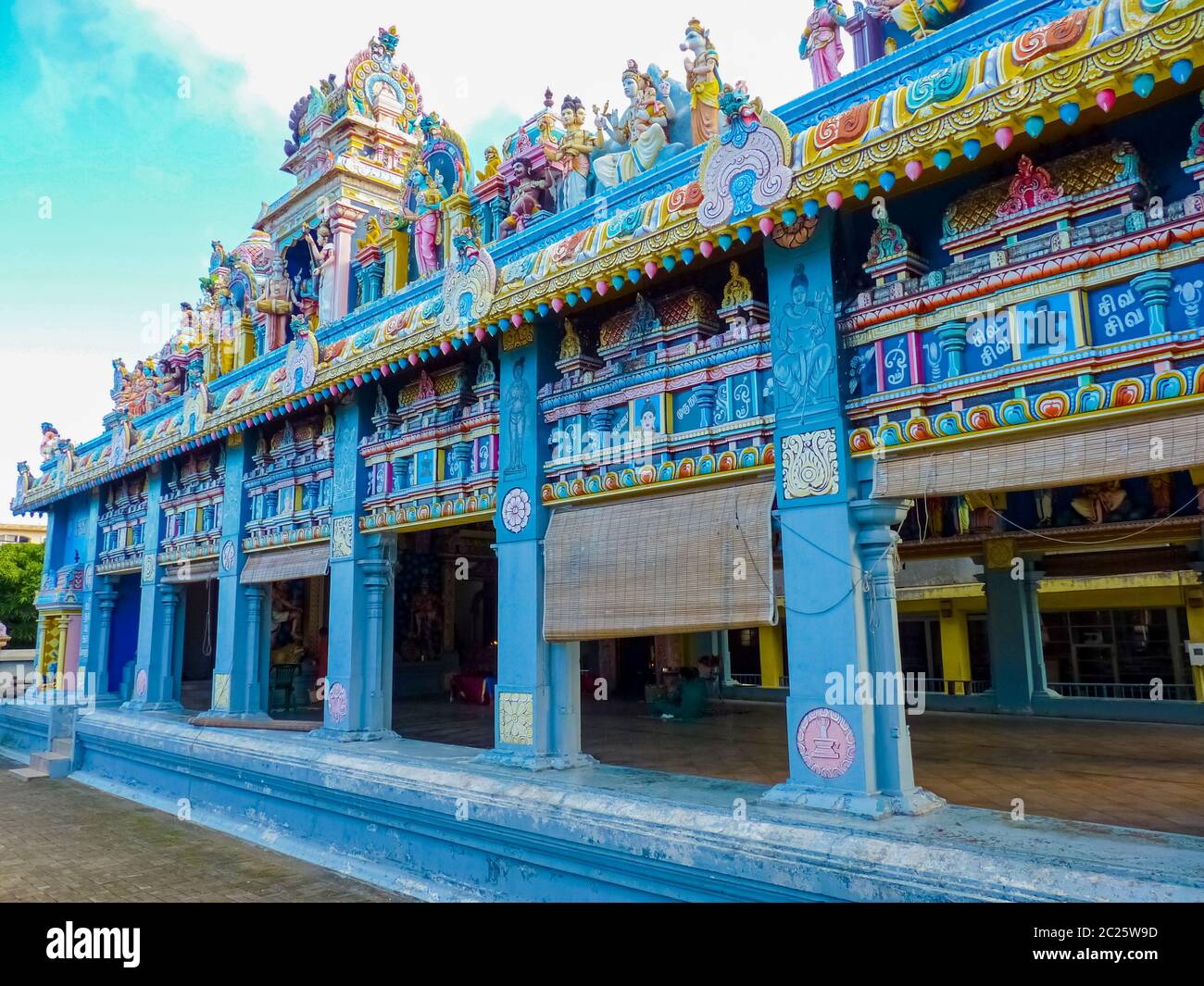 Mauritius Tamil Temple Religion Stockfotos und -bilder Kaufen - Alamy