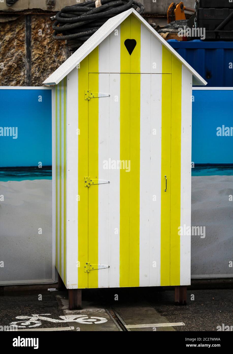 Strand Umkleidekabinen Stockfotos und -bilder Kaufen - Alamy