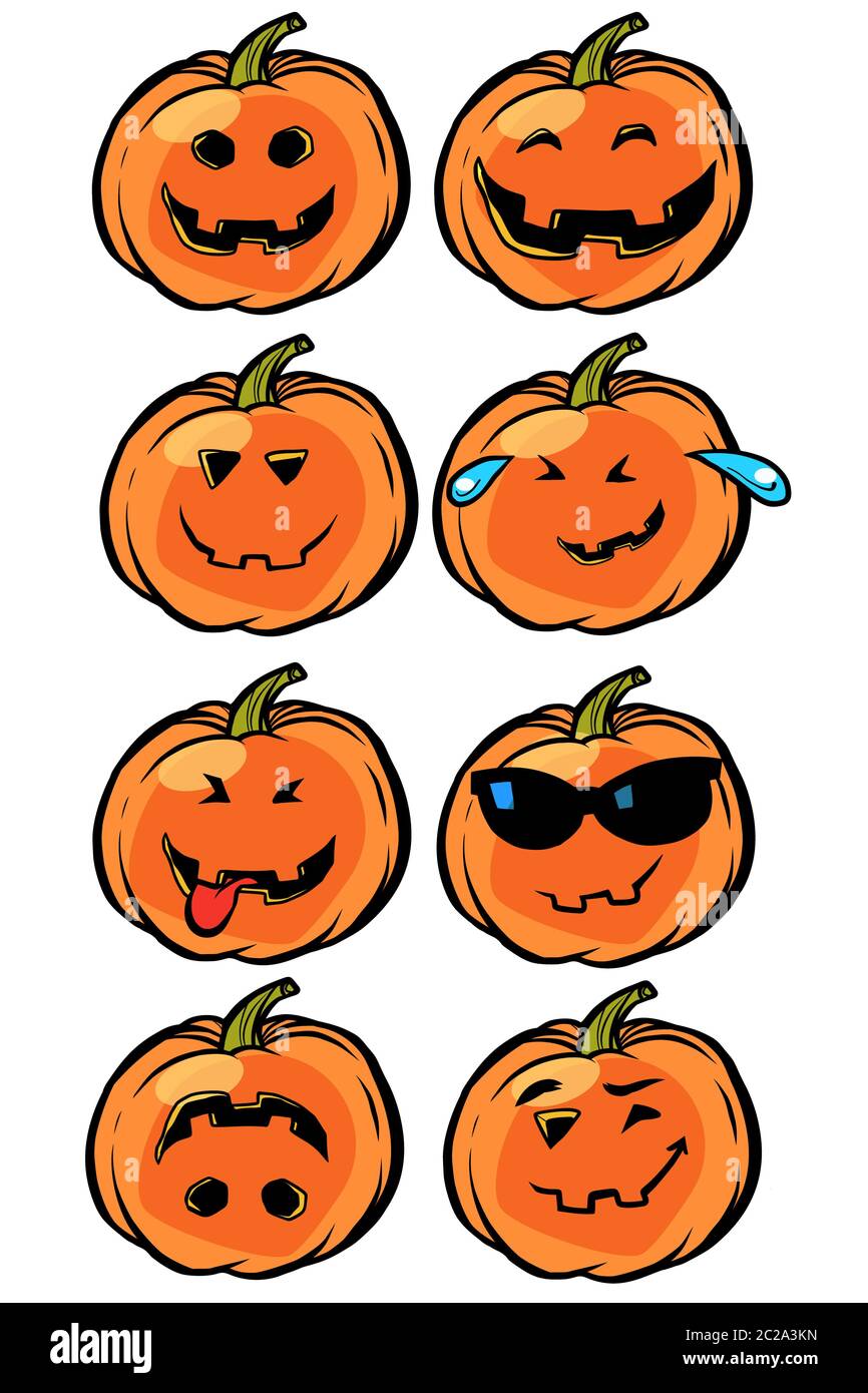 Lustiger Halloween Kurbis