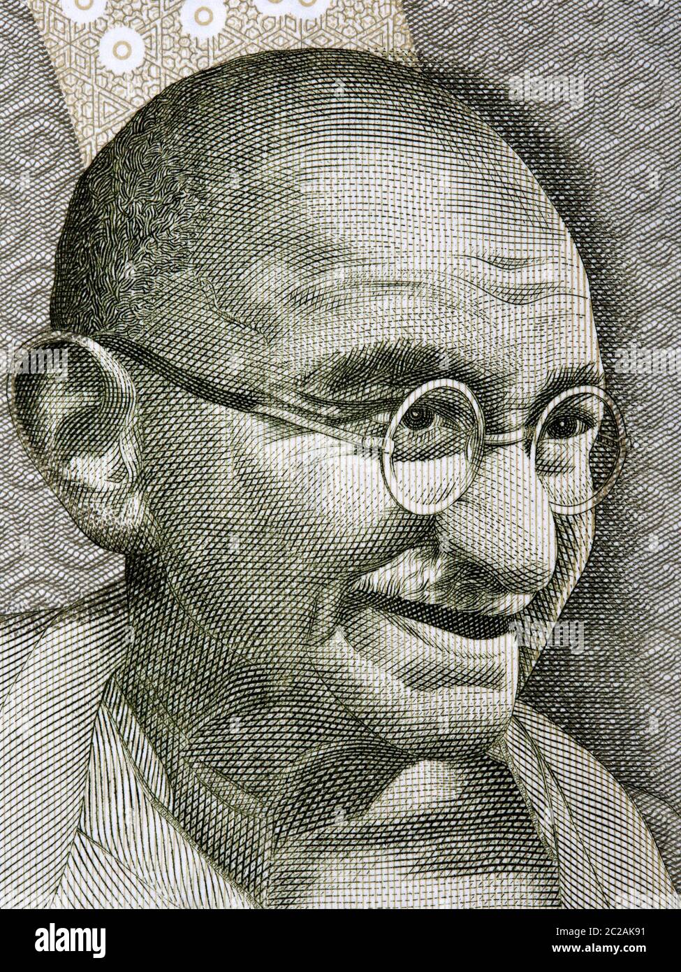 Mahatma Gandhi Portrait Stockfotos und -bilder Kaufen - Alamy