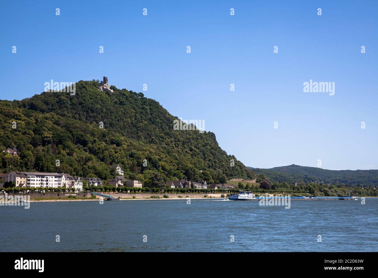 Drachenfels mountain castle ruin siebengebirge -Fotos und -Bildmaterial ...