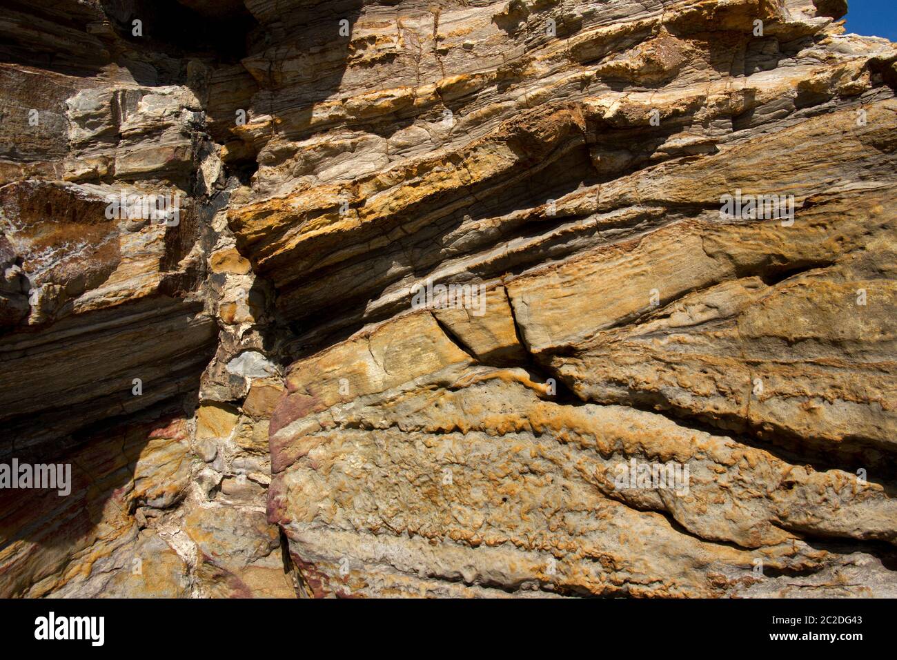 Klastisches Sedimentgestein Stockfotos und -bilder Kaufen - Alamy