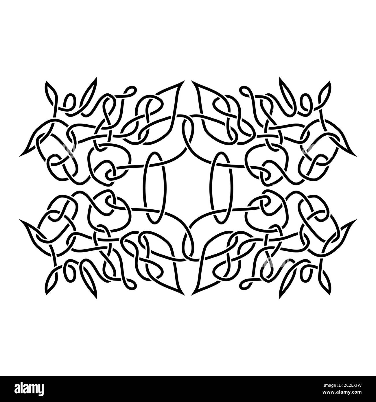 Keltische knoten muster Ausgeschnittene Stockfotos und -bilder - Seite 2 - Alamy