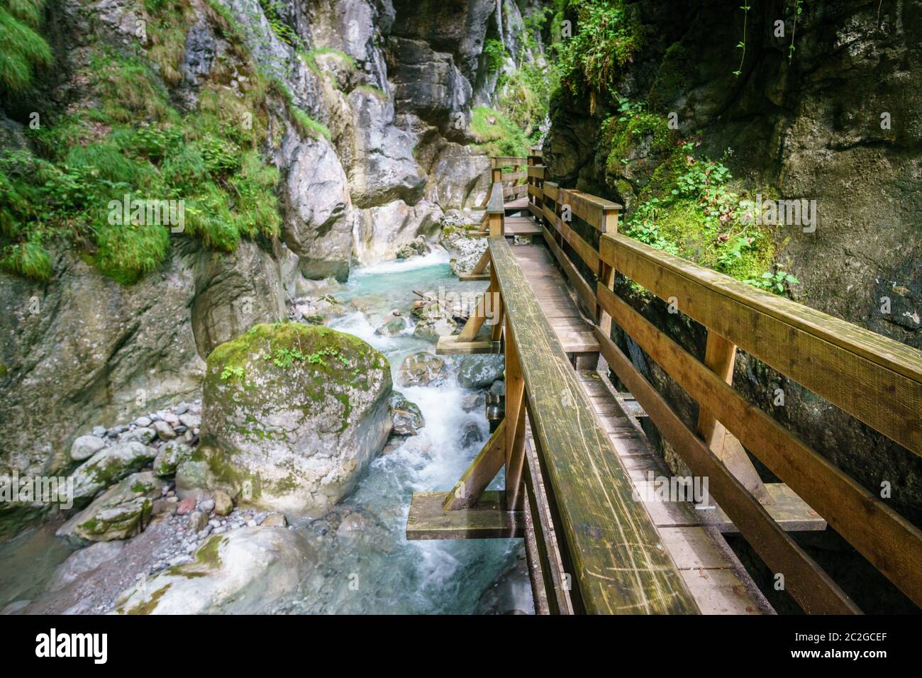 Seisenbergklamm Lofer in Österreich Stockfotografie - Alamy