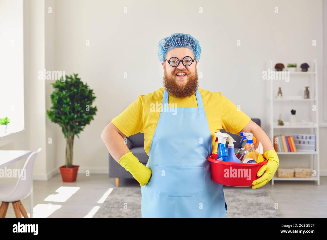 Putzen comic -Fotos und -Bildmaterial in hoher Auflösung – Alamy