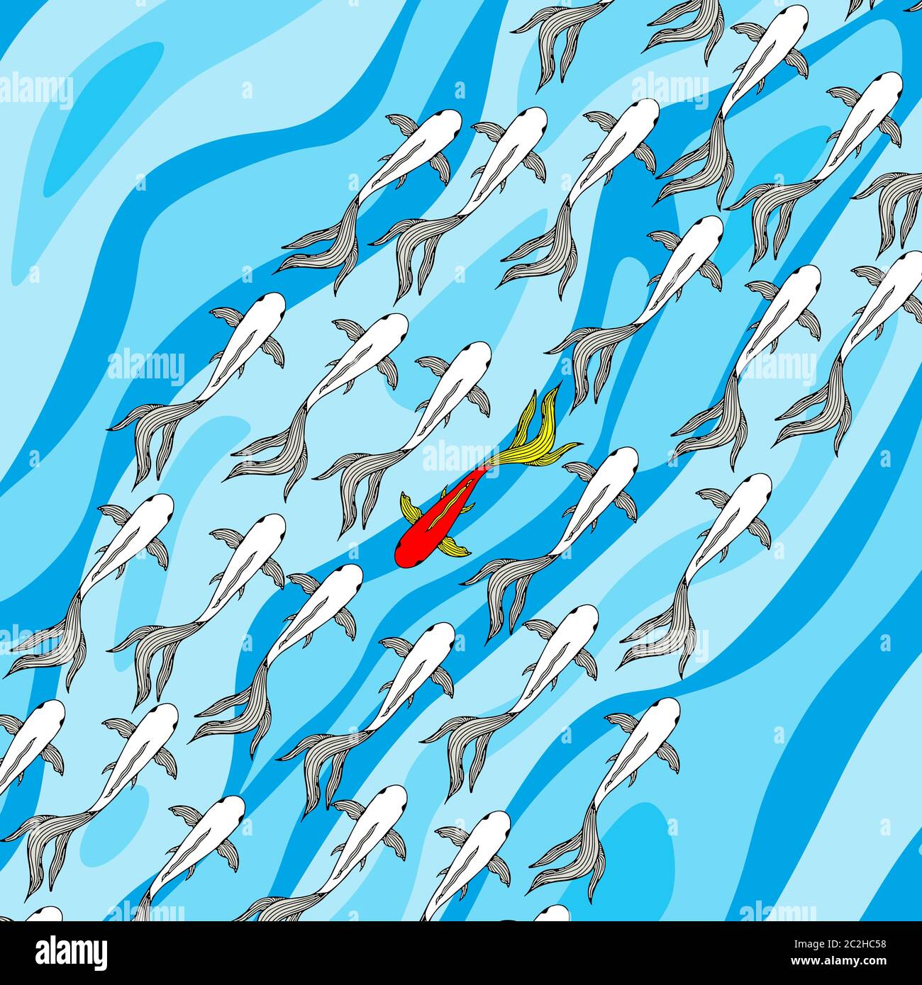 Gegen den strom schwimmen -Fotos und -Bildmaterial in hoher Auflösung ...