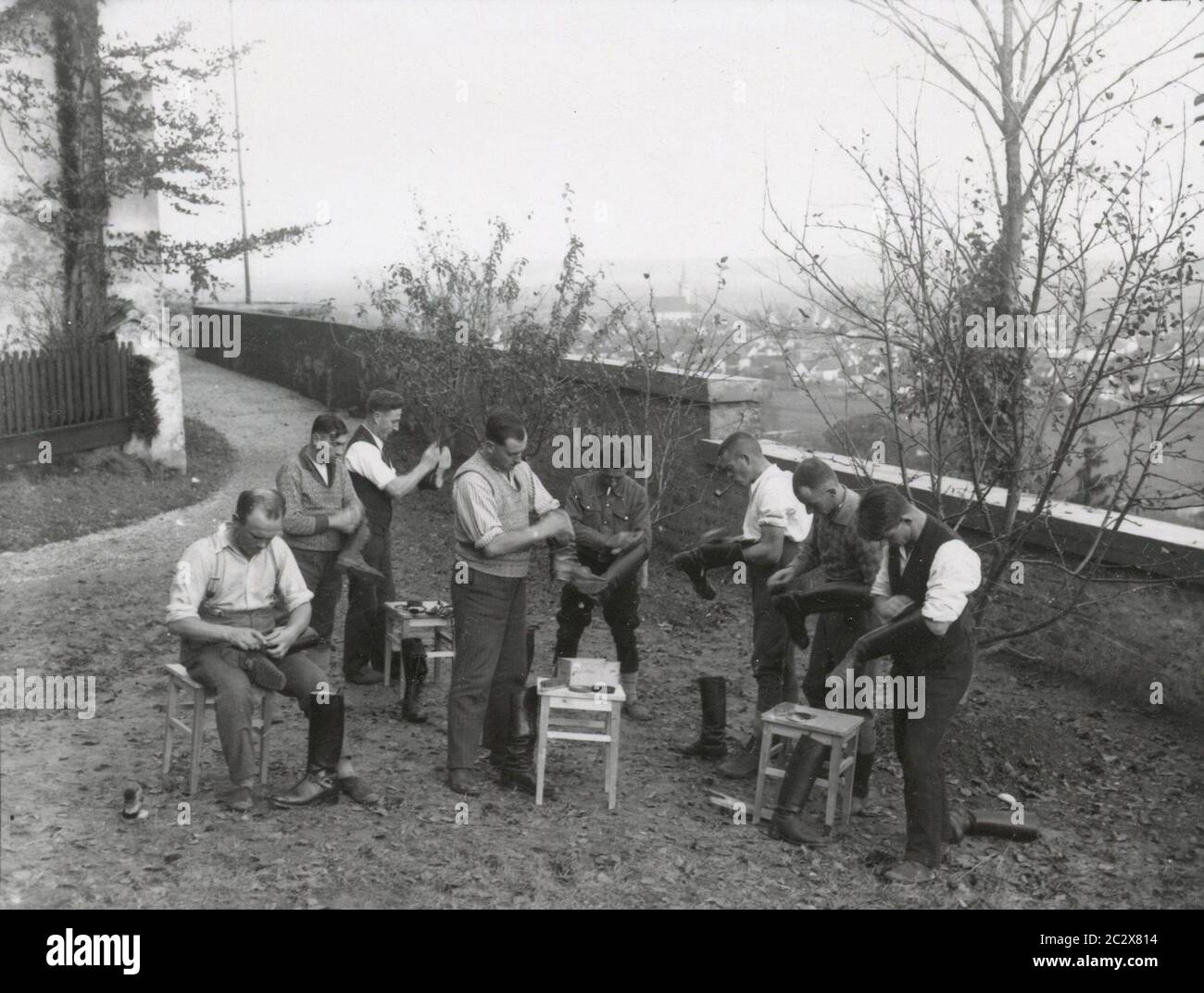 Schule und Schulbetrieb an einer SA-Fahrschule Heinrich Hoffmann ...