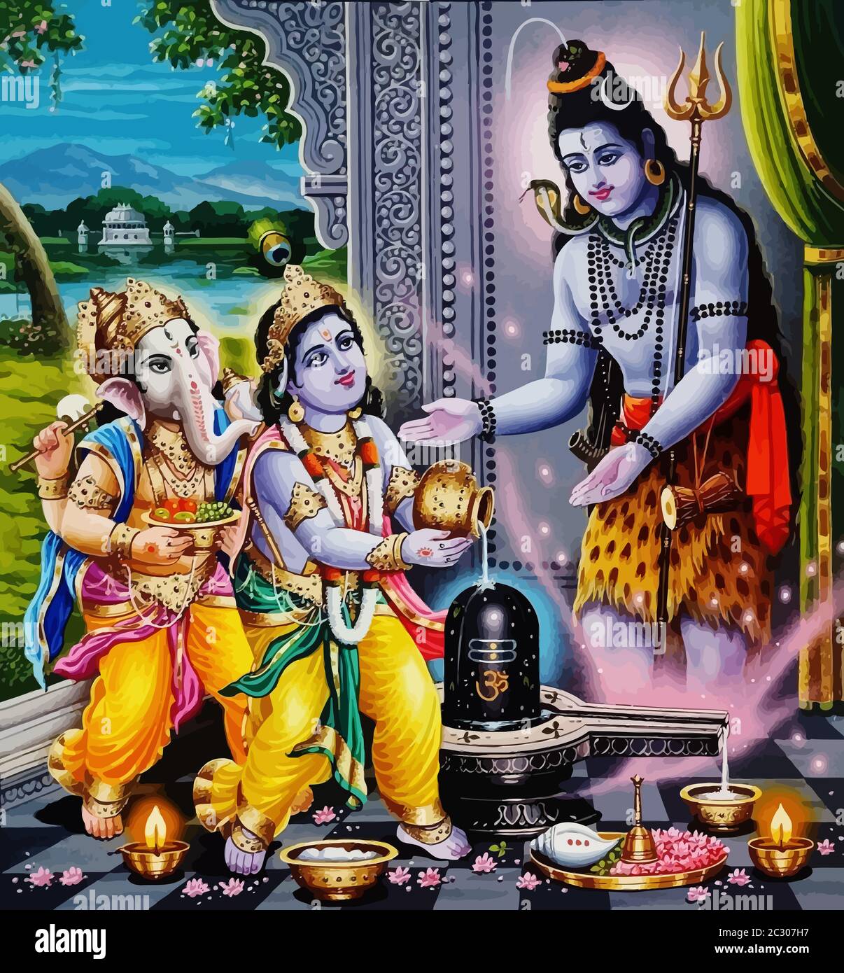 Shiva Lord Stockfotos und -bilder Kaufen - Alamy
