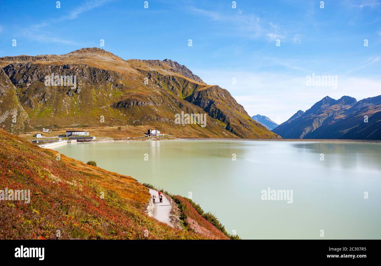 Silvretta Hochalpenstraße, Bielerhöhe, Silvretta See, Silvretta Stausee ...