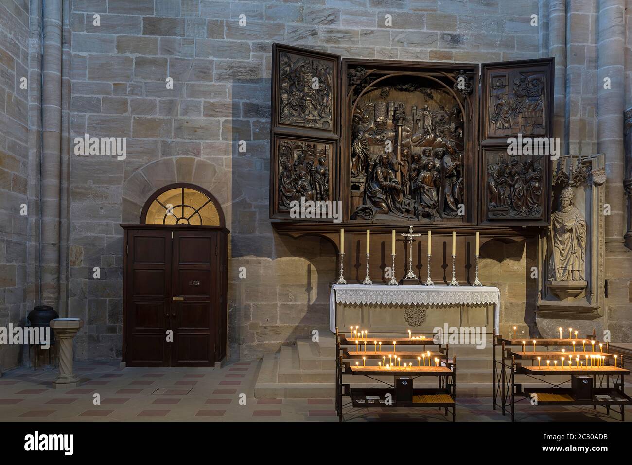 Marien Fluegelaltar Von Veit Stoss Altar Stockfotos und -bilder Kaufen - Alamy